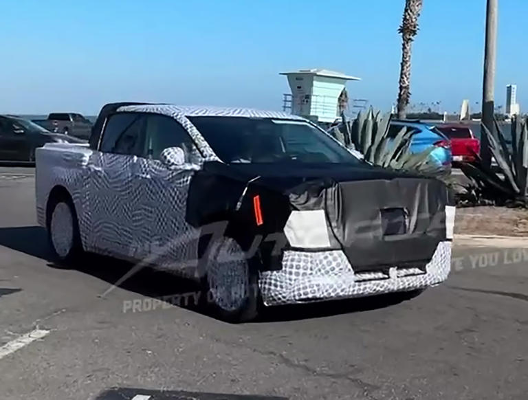 Ford's affordable electric ute spotted for the first time