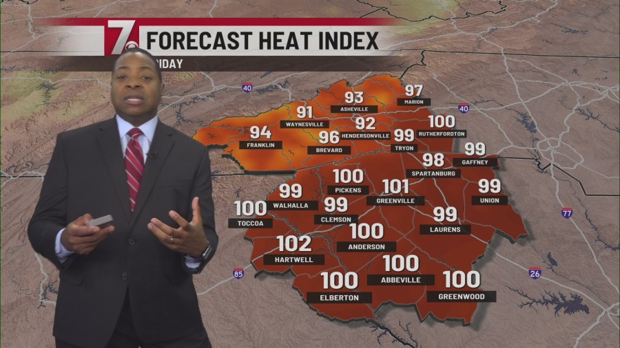 Hot and humid weather continues Friday