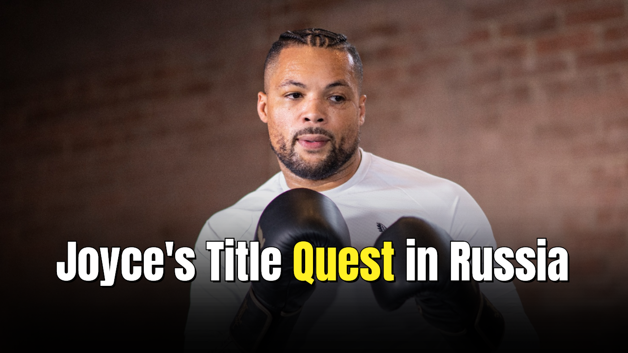 Joyce vows big performance in Moscow title challenge