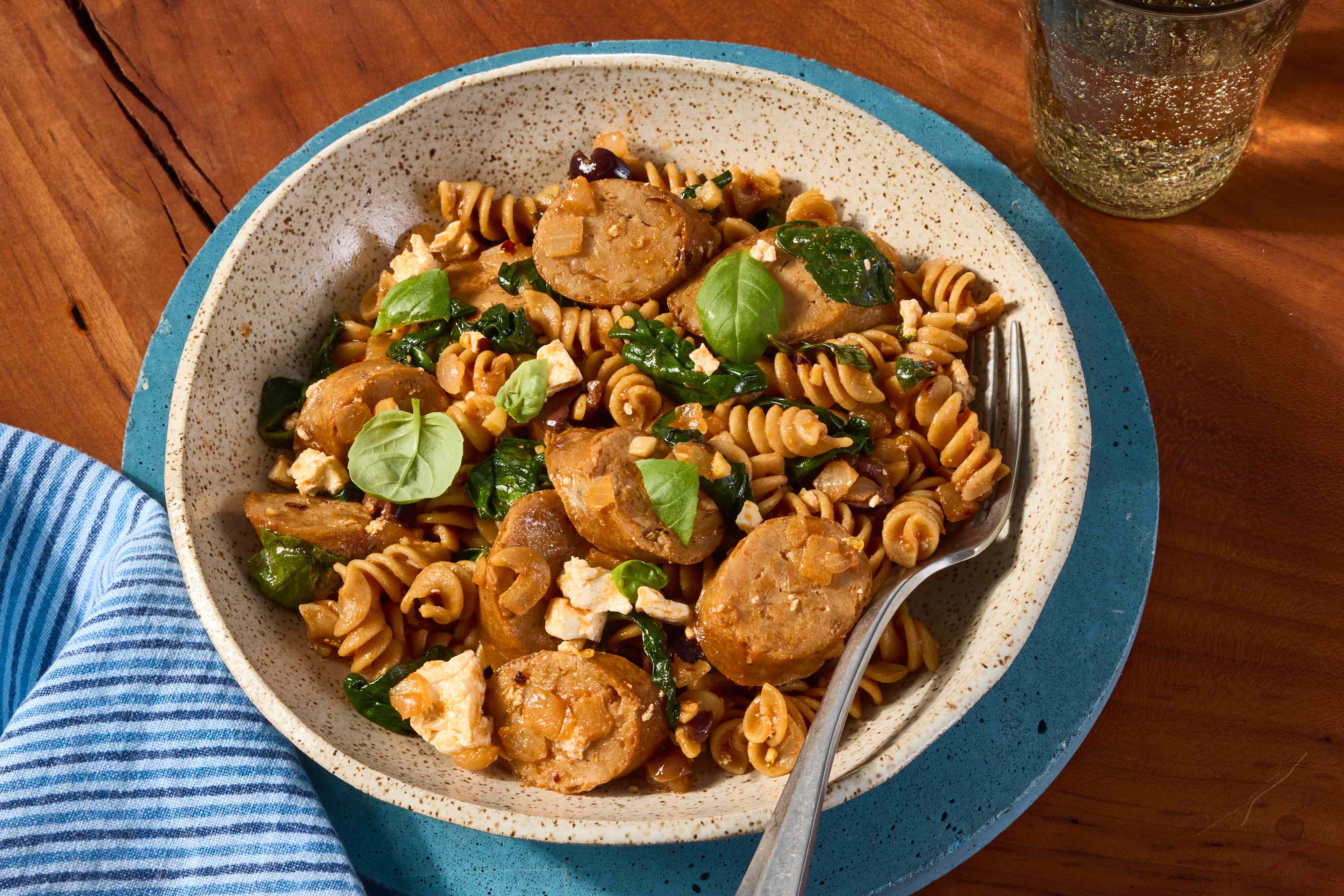 The high-protein Mediterranean diet pasta dinner I can’t stop making