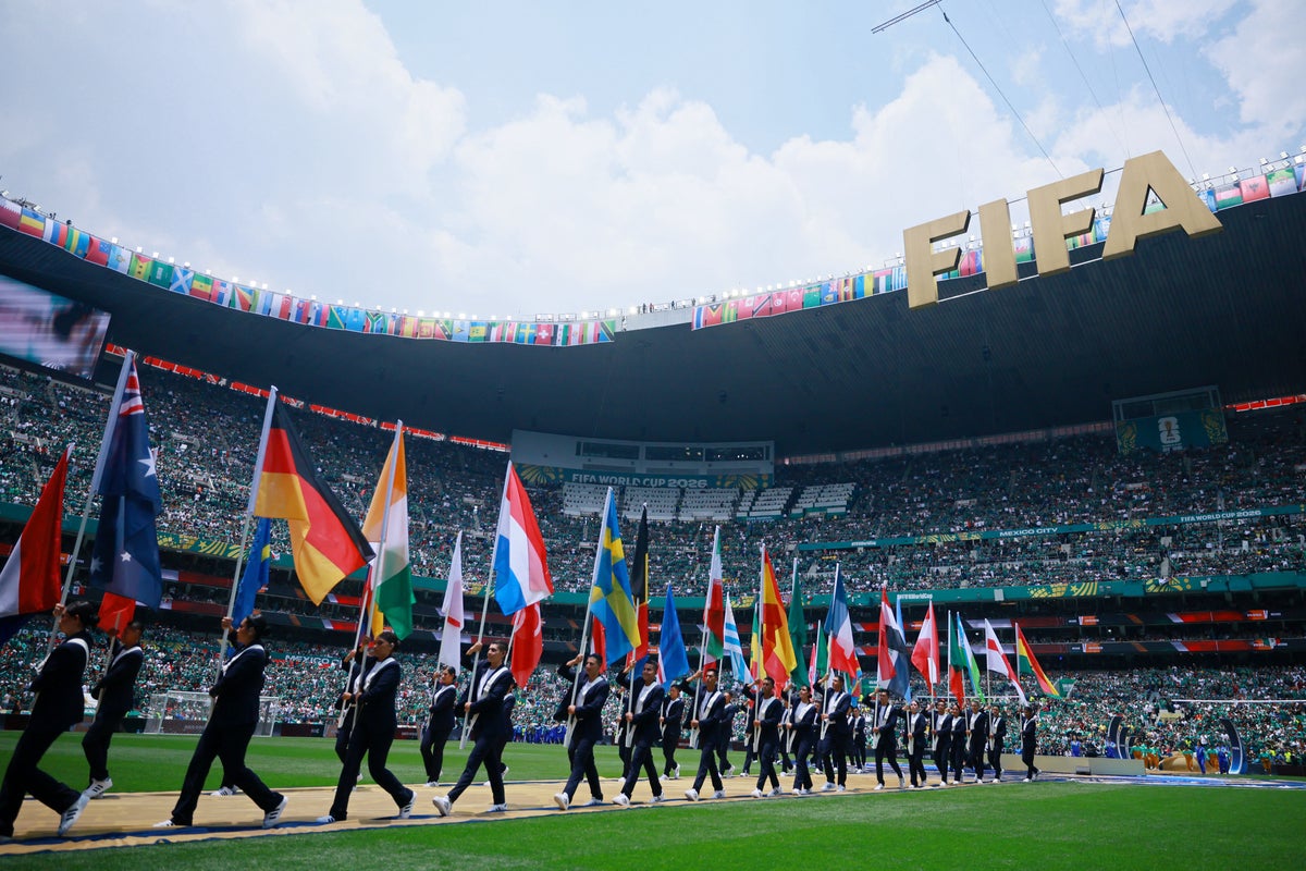 USA flag booed before World Cup 2026 opening game in Mexico City