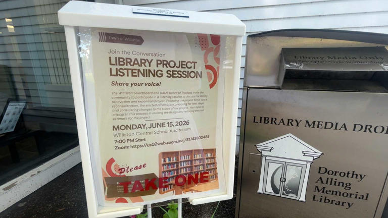 Williston explores next steps for library renovation, expansion