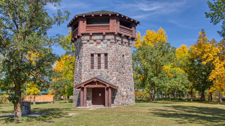 Minnesota's largest state park observation tower is in a lakeside ...