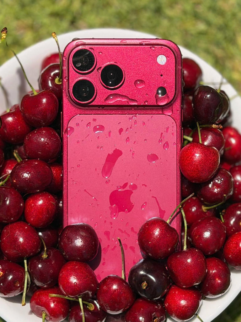 iPhone 18 Pro Max leaks reveal gorgeous dark cherry finish in real-life ...