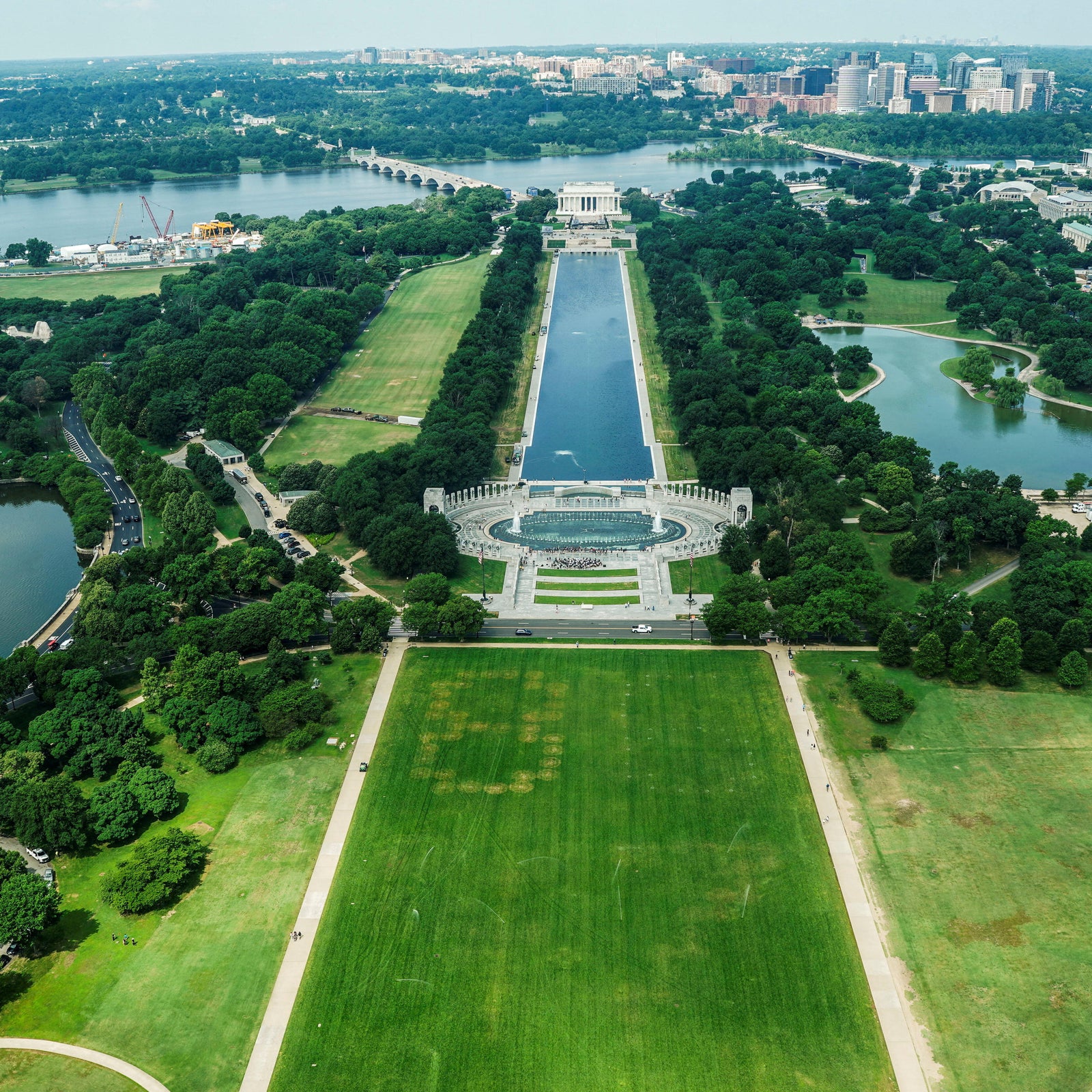 Markings appear to show "86 47" on National Mall