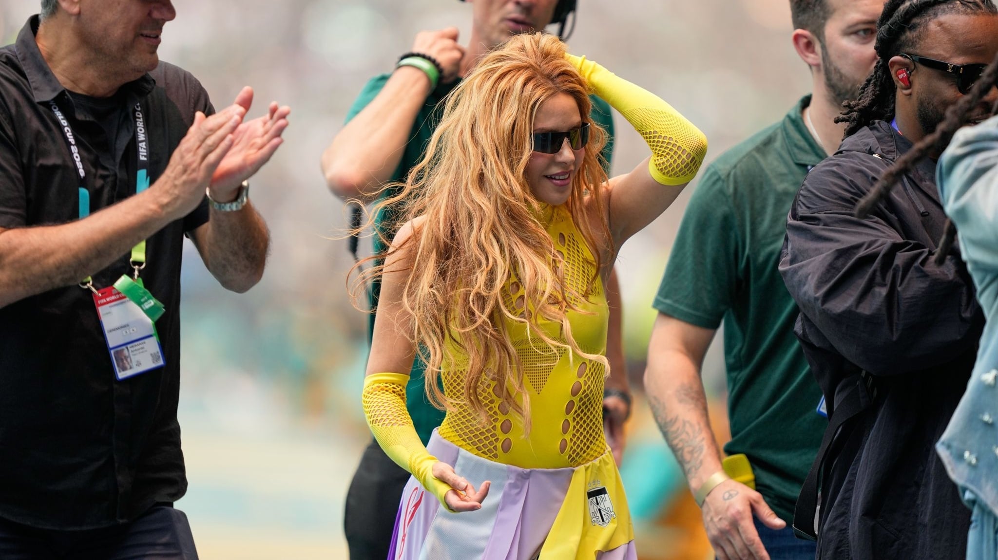 Shakira und Pyro – die Impressionen der WM-Eröffnungsfeier