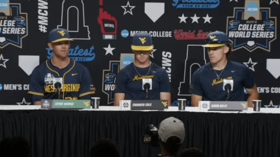 Watch: Steve Sabins, Chansen Cole and Gavin Kelly ready for WVU’s CWS debut