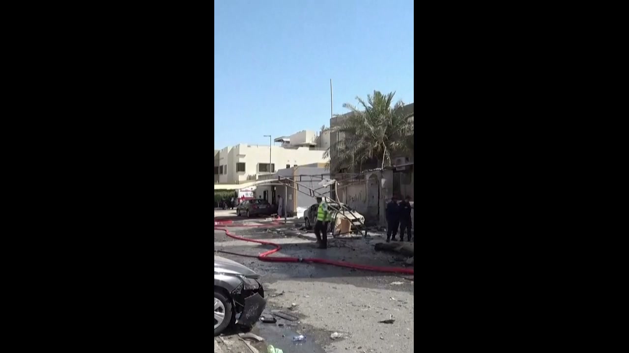 Iran strikes US military base in Bahrain