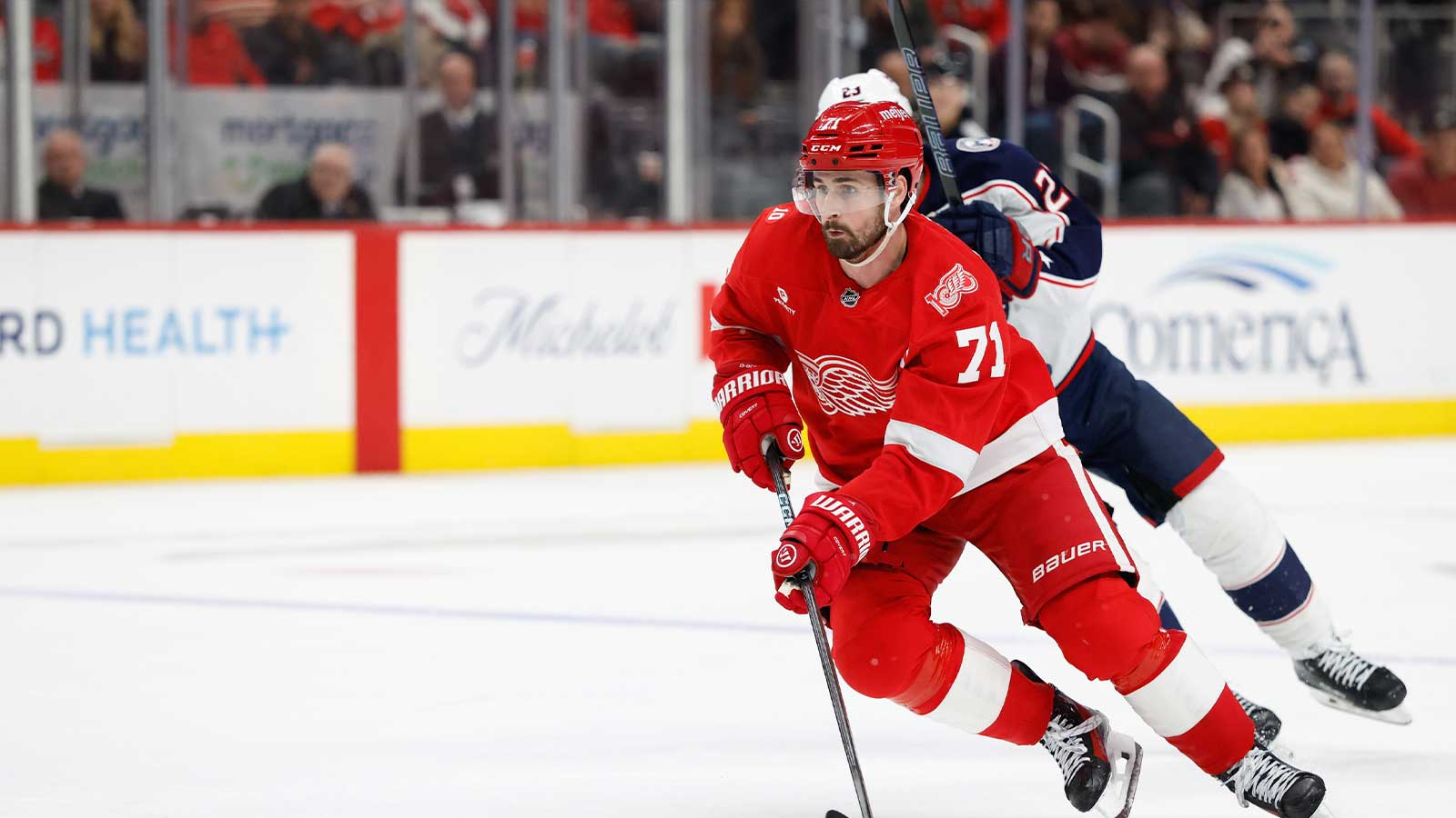 Sharks’ perfect trade offer for Red Wings’ Dylan Larkin after trade request