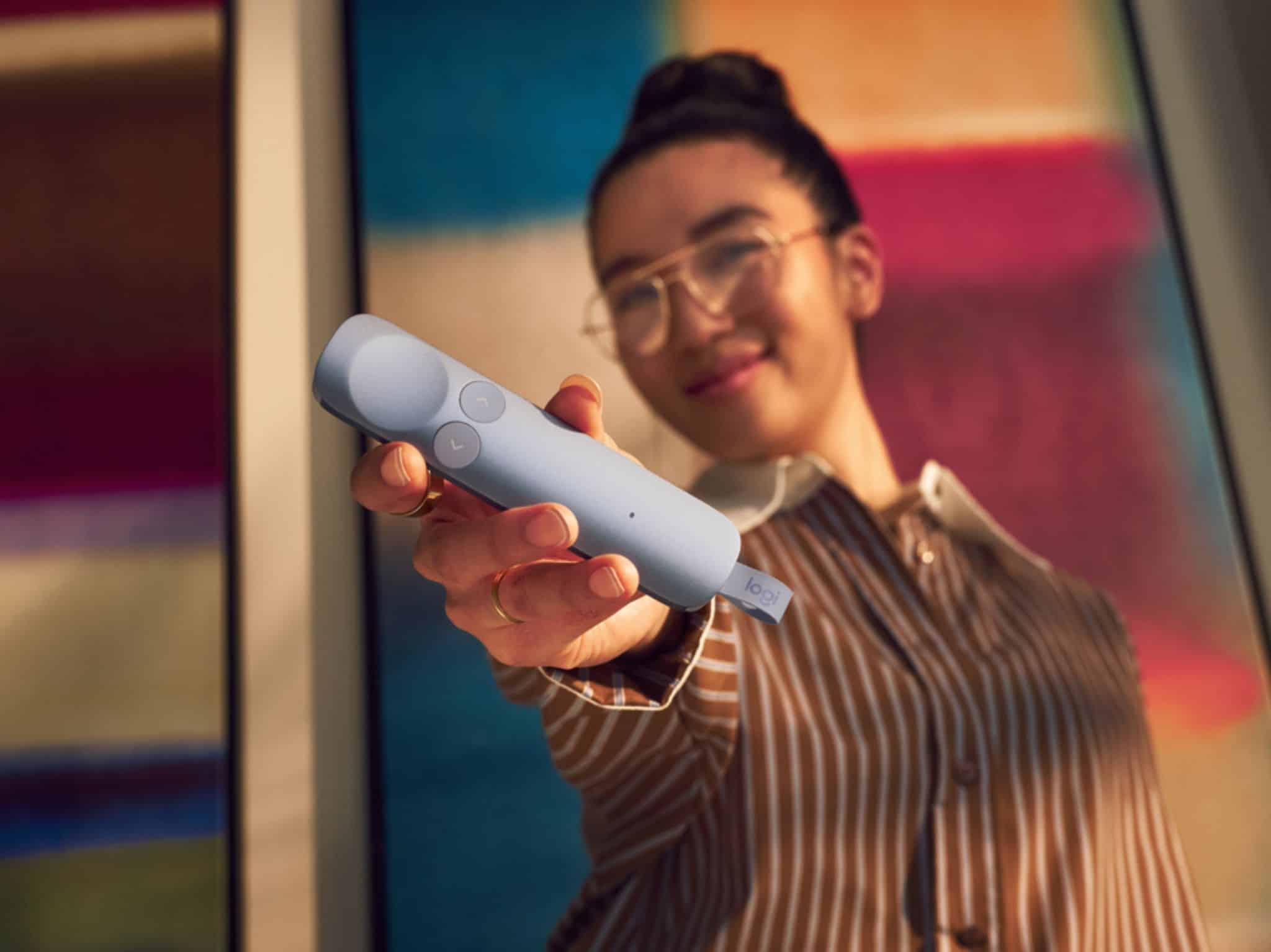 Logitech’s new presentation remote helps you relax before speaking
