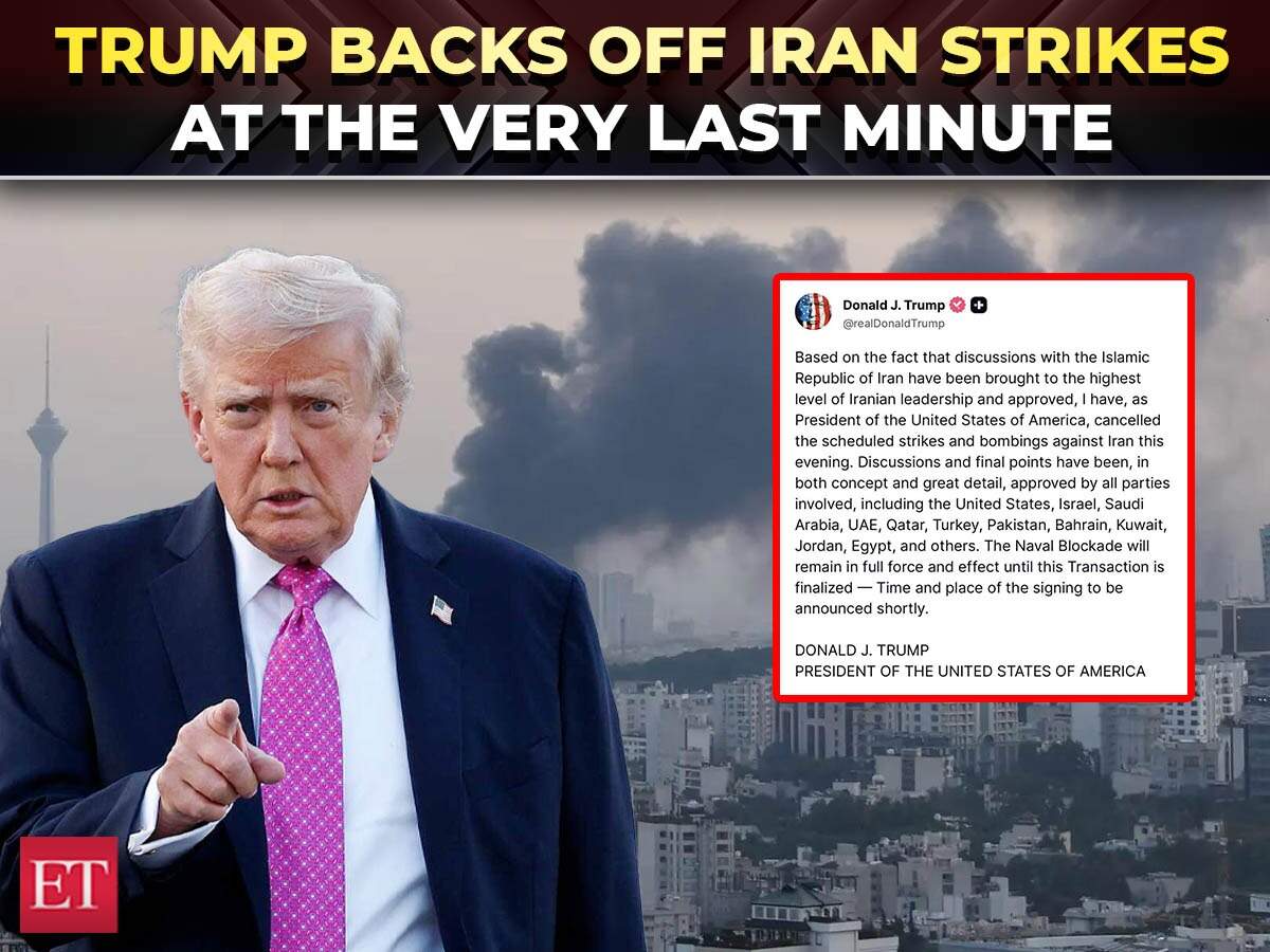 'Very hard tonight' to 'strikes cancelled': Trump's stunning reversal ...