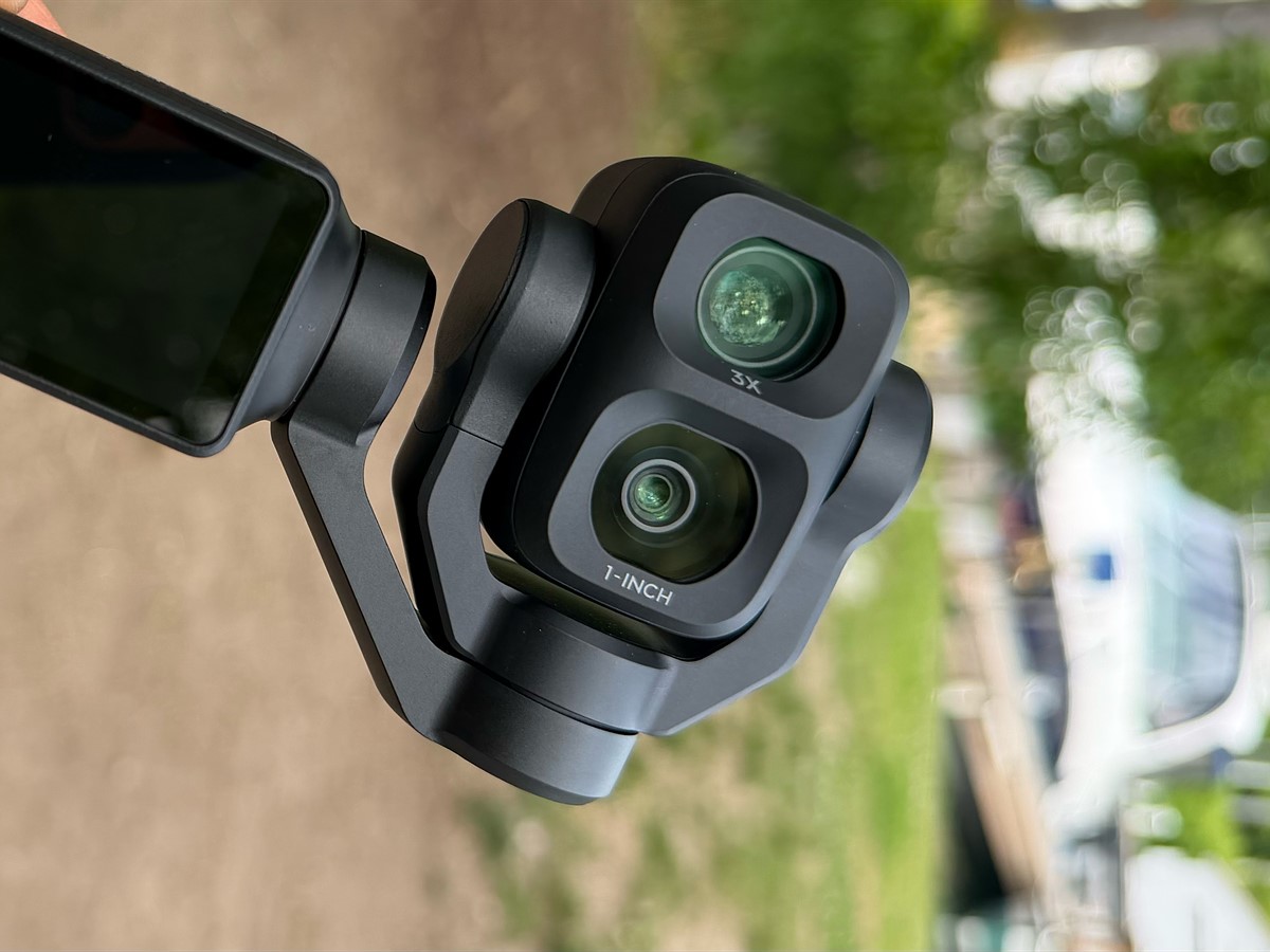 DJI Osmo Pocket 4P hands-on: Our first images of DJI's new dual-camera ...