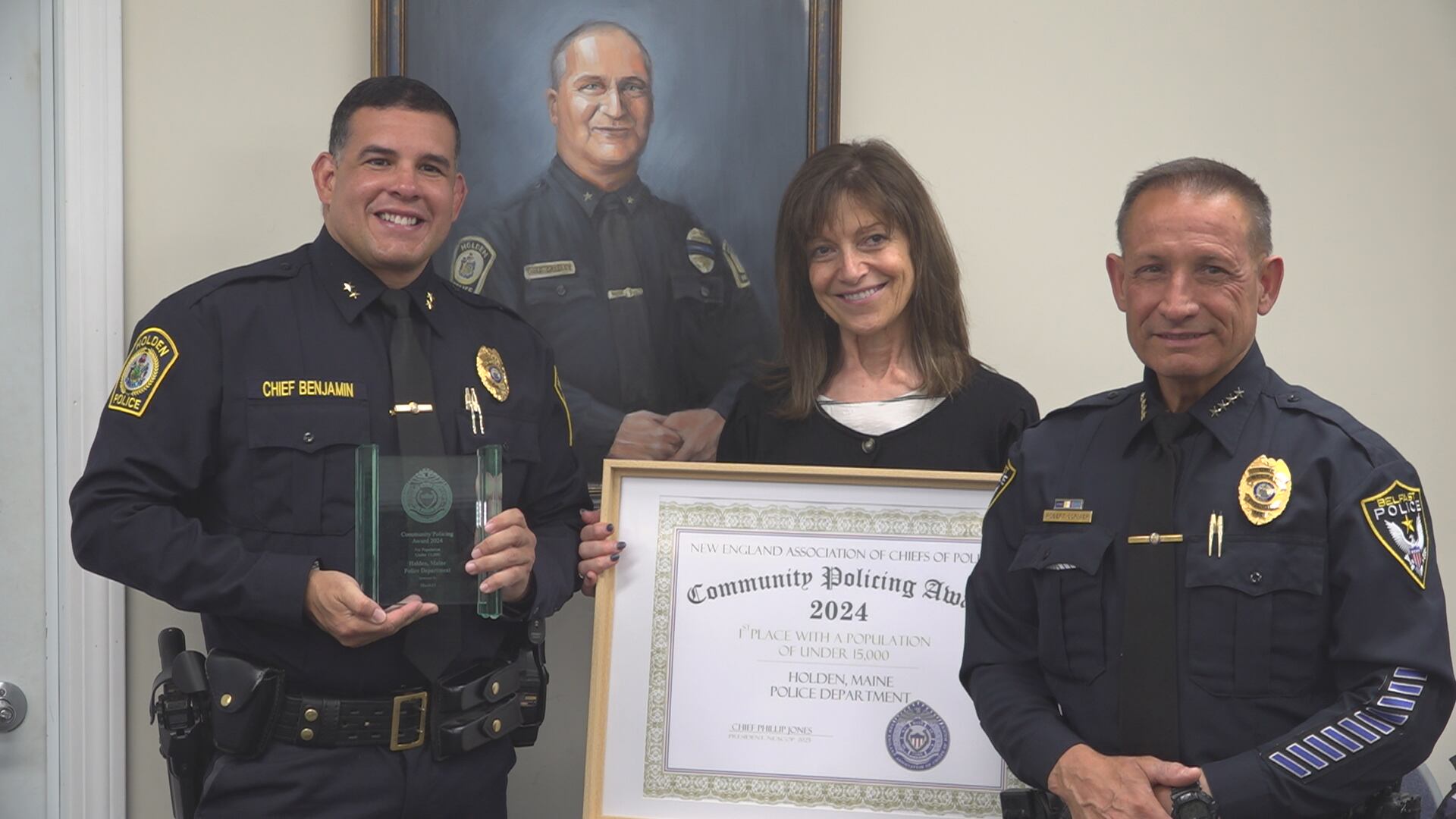 Holden Police Department receives regional community policing award