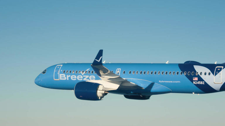 Breeze Airways begins nonstop flights from RDU to a new city. What to know
