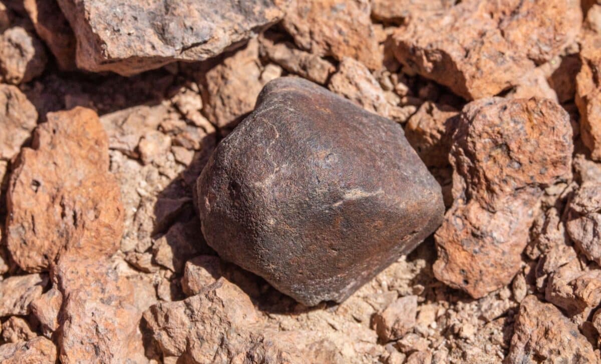 Researchers have discovered a 4.5-billion-year-old meteorite in the ...