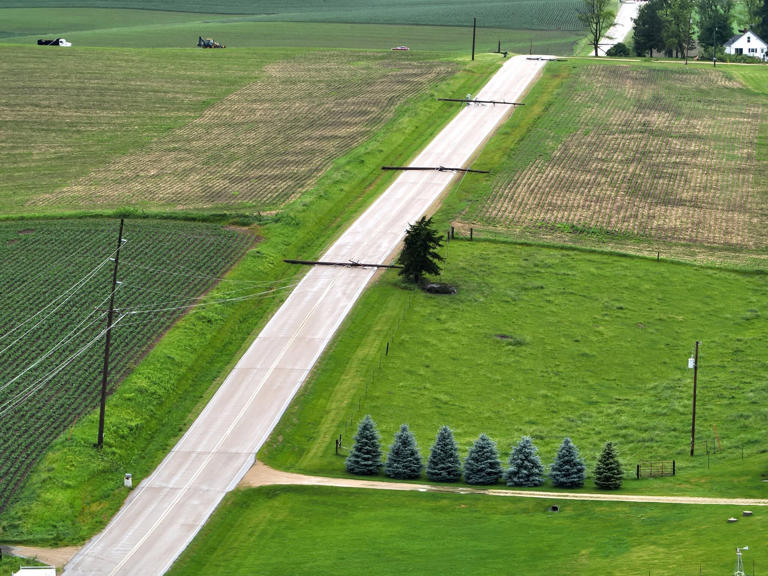 Iowa County Sheriff’s Office releases new photos of storm damage