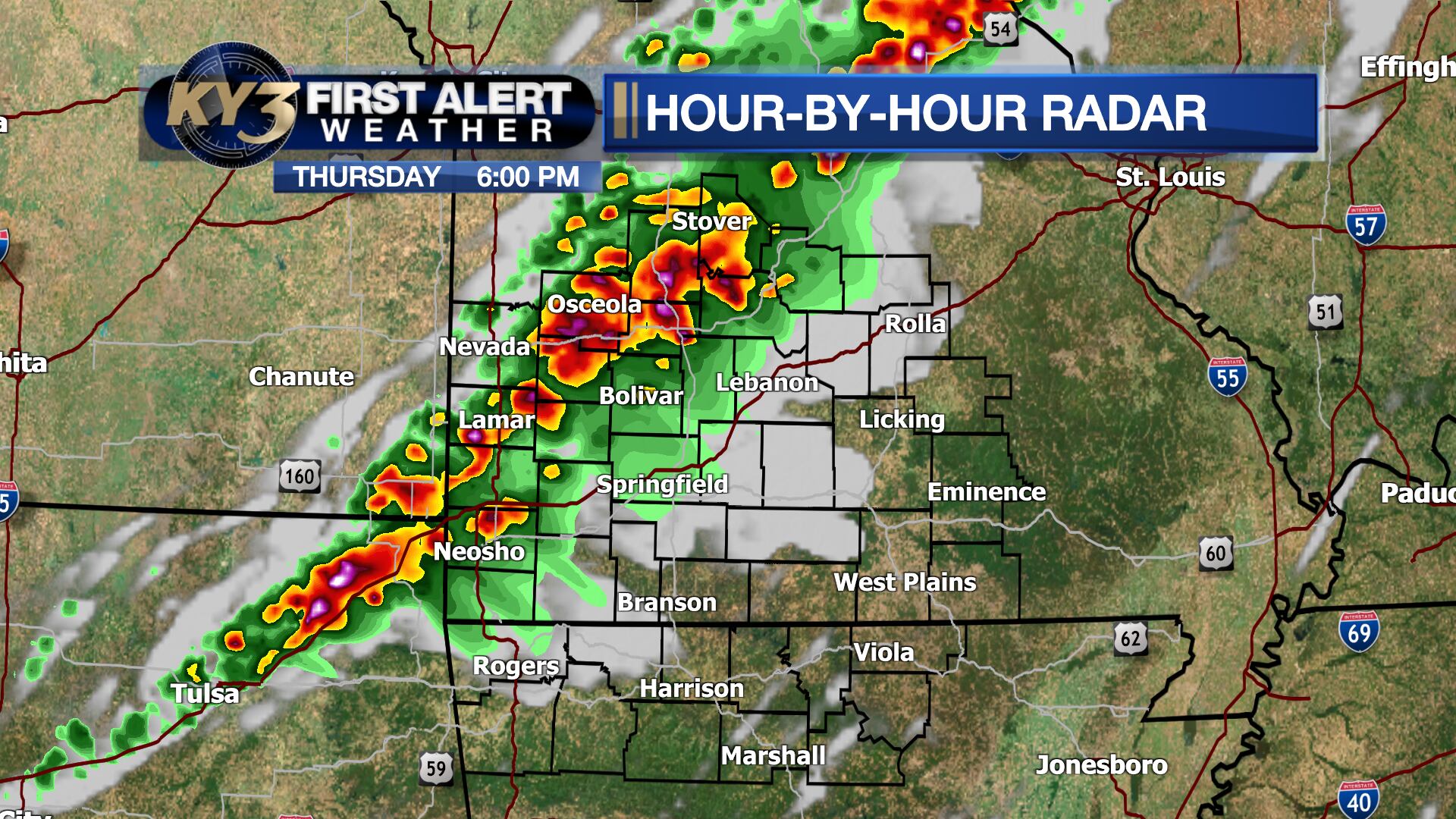 First alert weather: Severe thunderstorm watch issued for the Ozarks
