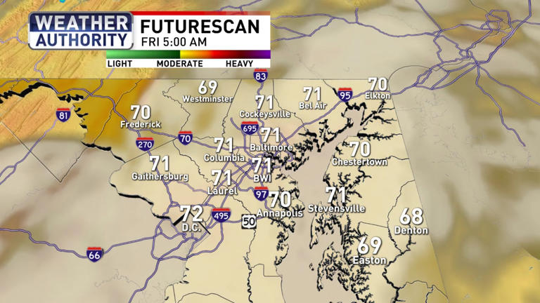 Weather alert | Severe thunderstorm watch until 9 p.m. for most of Maryland