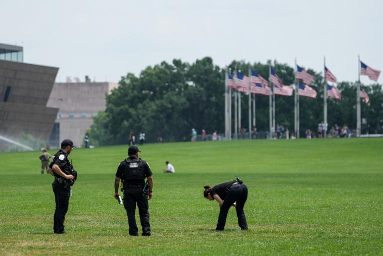 ‘Deranged’ vandal marked National Mall with giant menacing anti-Trump ...