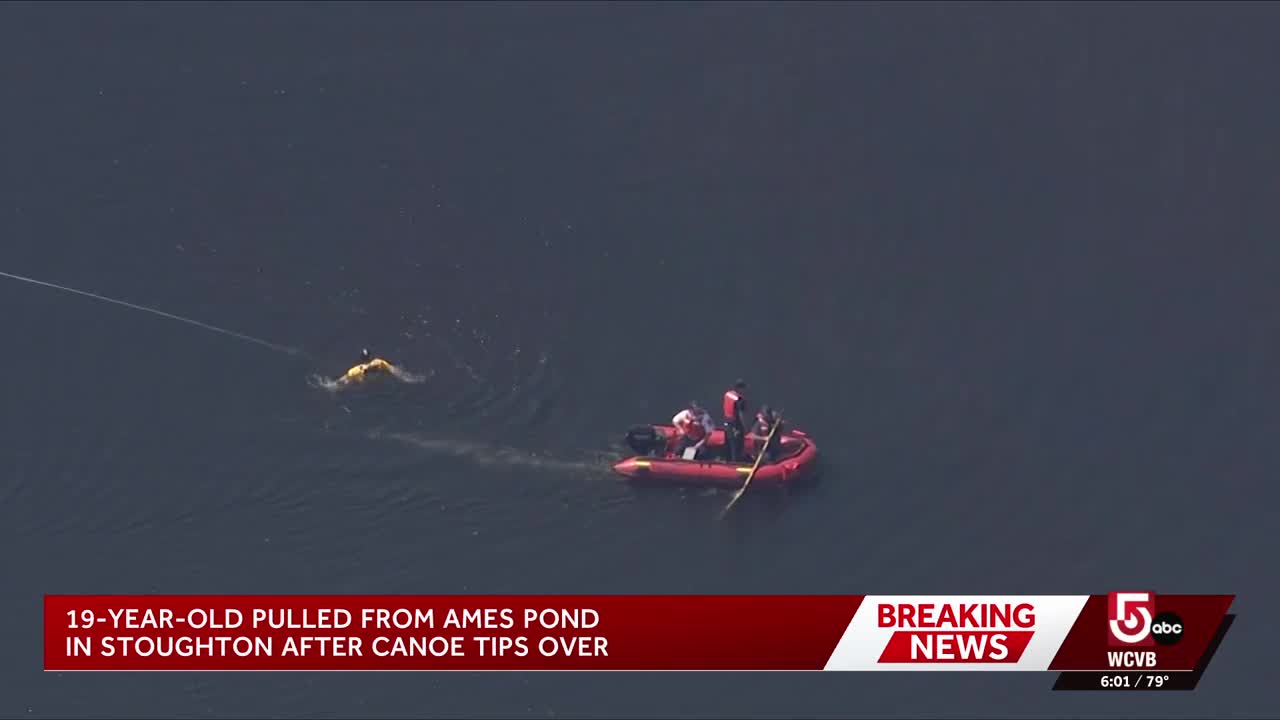 19-year-old pulled from Mass. pond; hospitalized with life-threatening ...