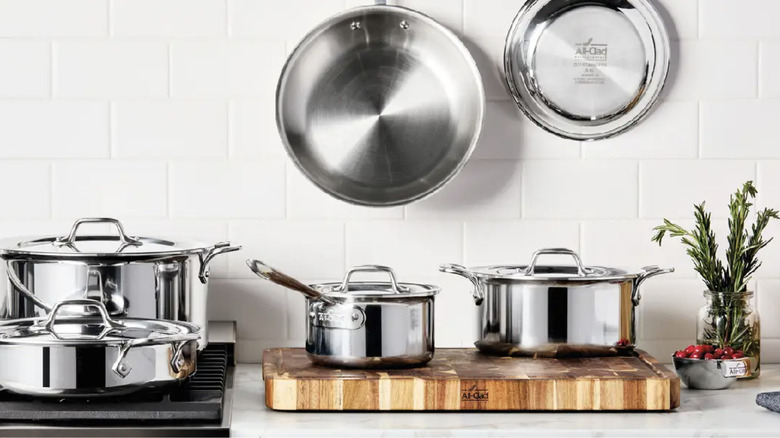 What's the average lifespan of All-Clad steel pans?