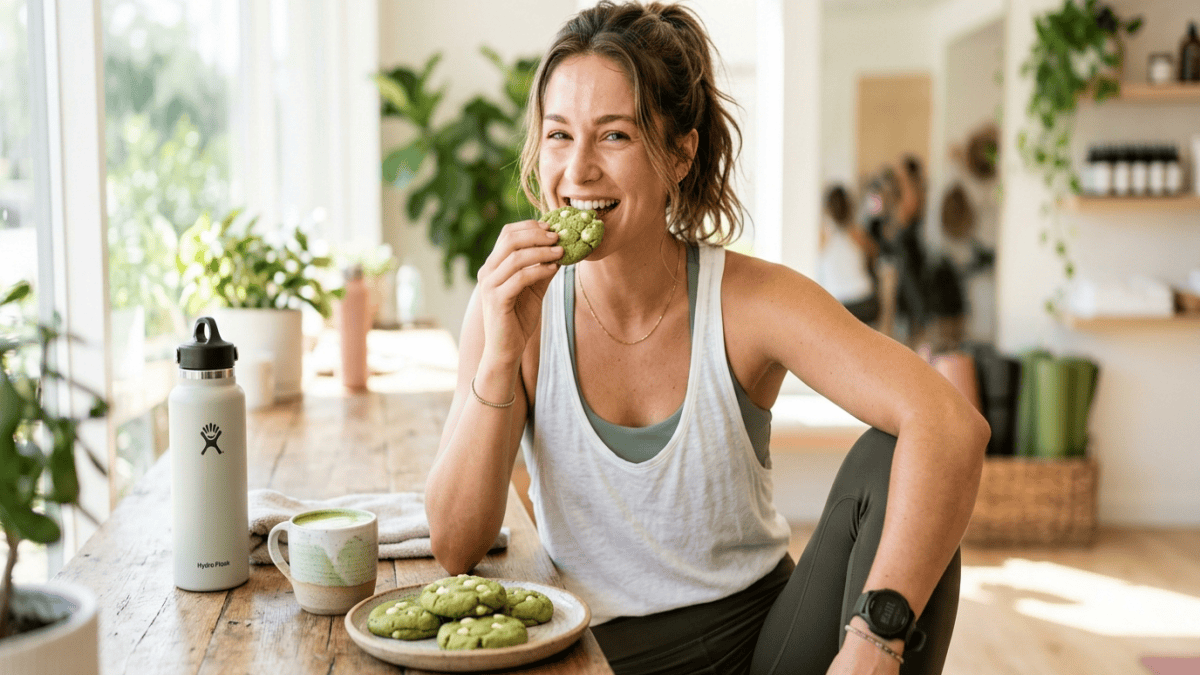 High-protein matcha cookies: The perfect post-workout snack