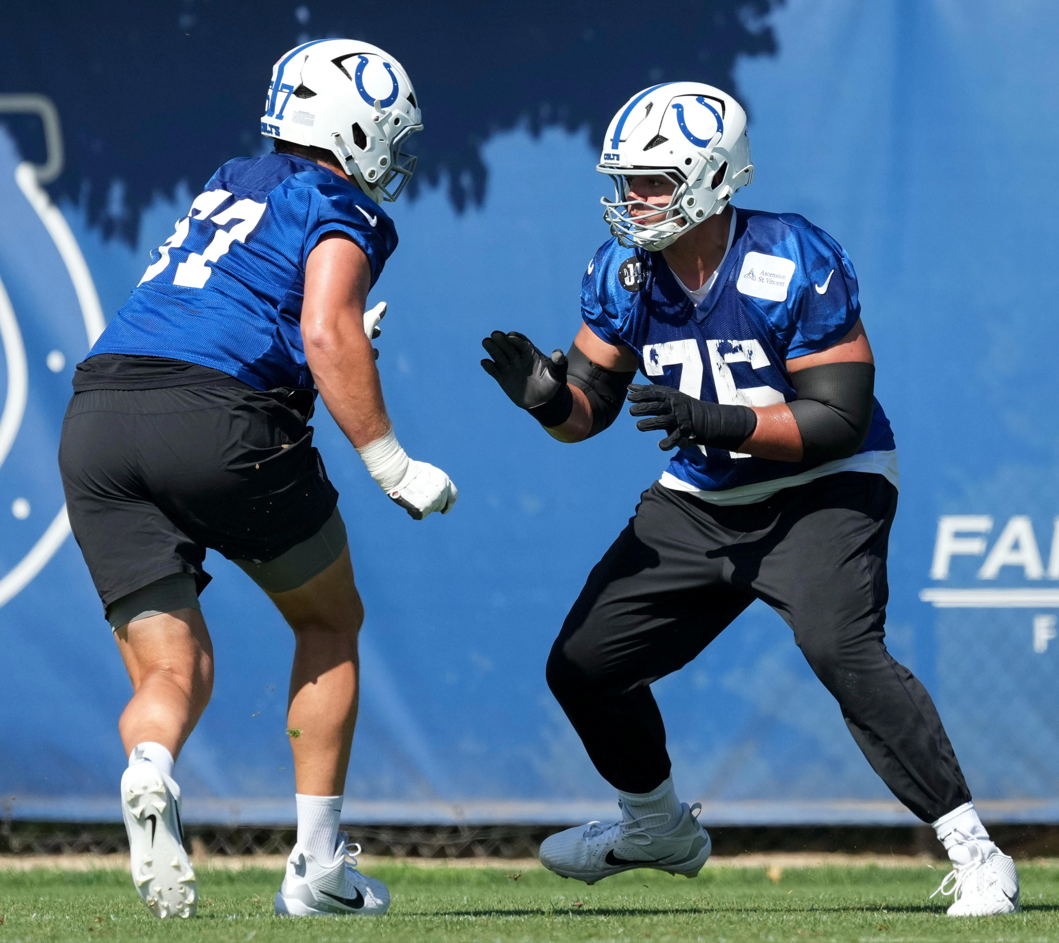 Quenton Nelson evaluates play of Colts' RT Jalen Travis in minicamp