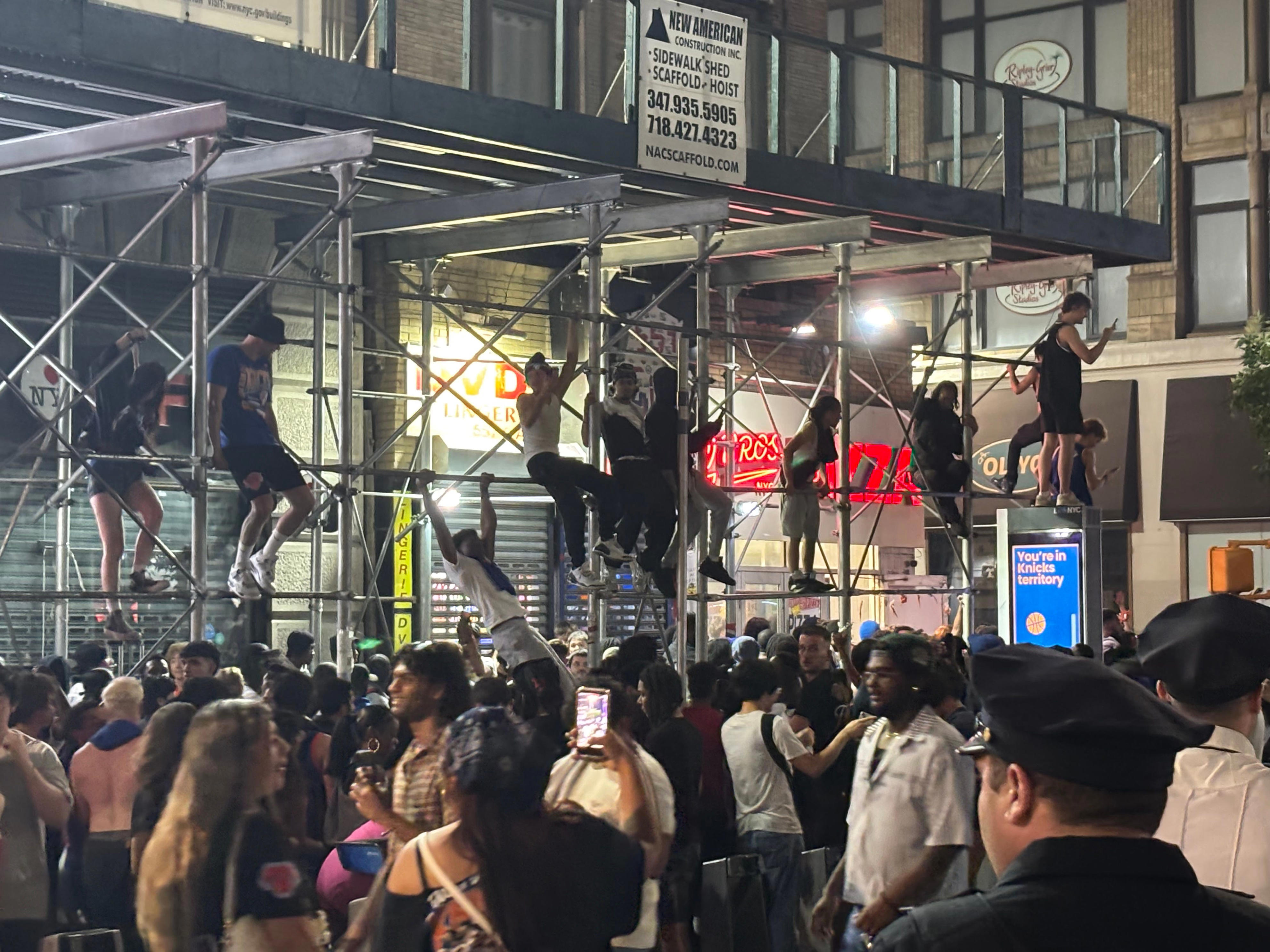 NYPD details arrests and police injuries after Knicks Game 4 win