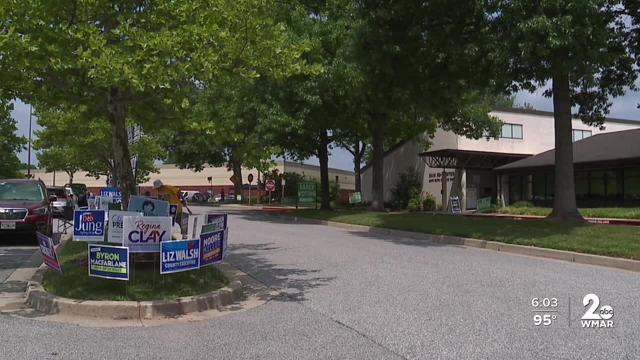 Eager voters hit the polls on day one of early voting