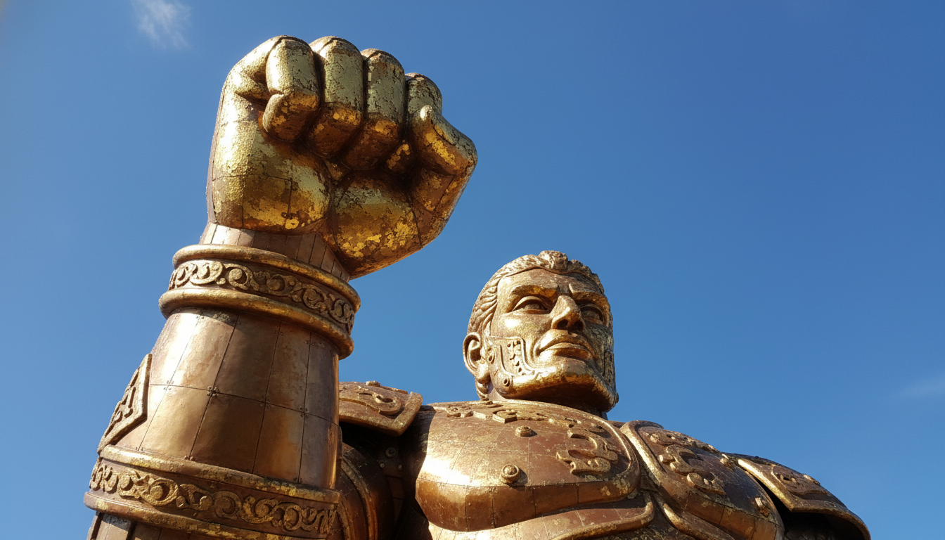 The golden colossus: The Trump statue stealing the PGA Tour spotlight
