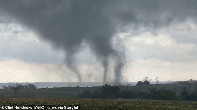 Rare tornado outbreak threatens millions across three states today