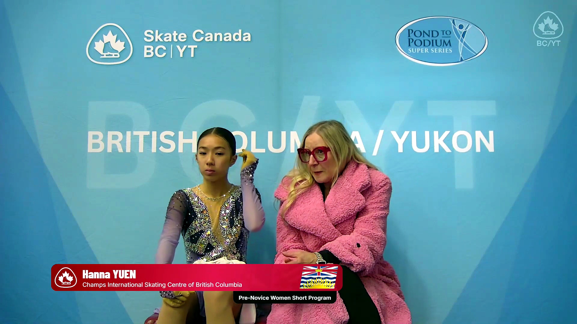 Pre novice women U16 - short program - group 1 - 2026 BC/YT Super ...