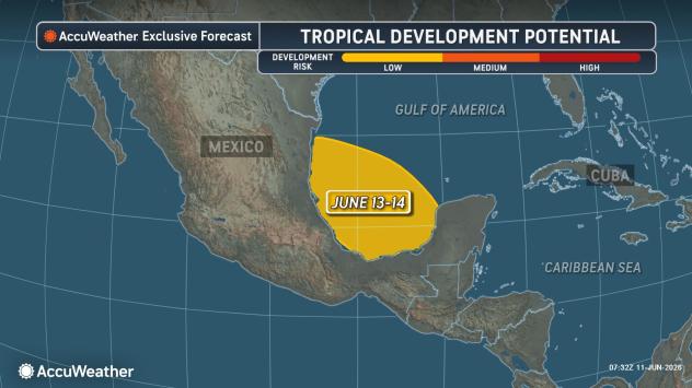 Gulf bears watching for tropical activity with flash flood risk from ...