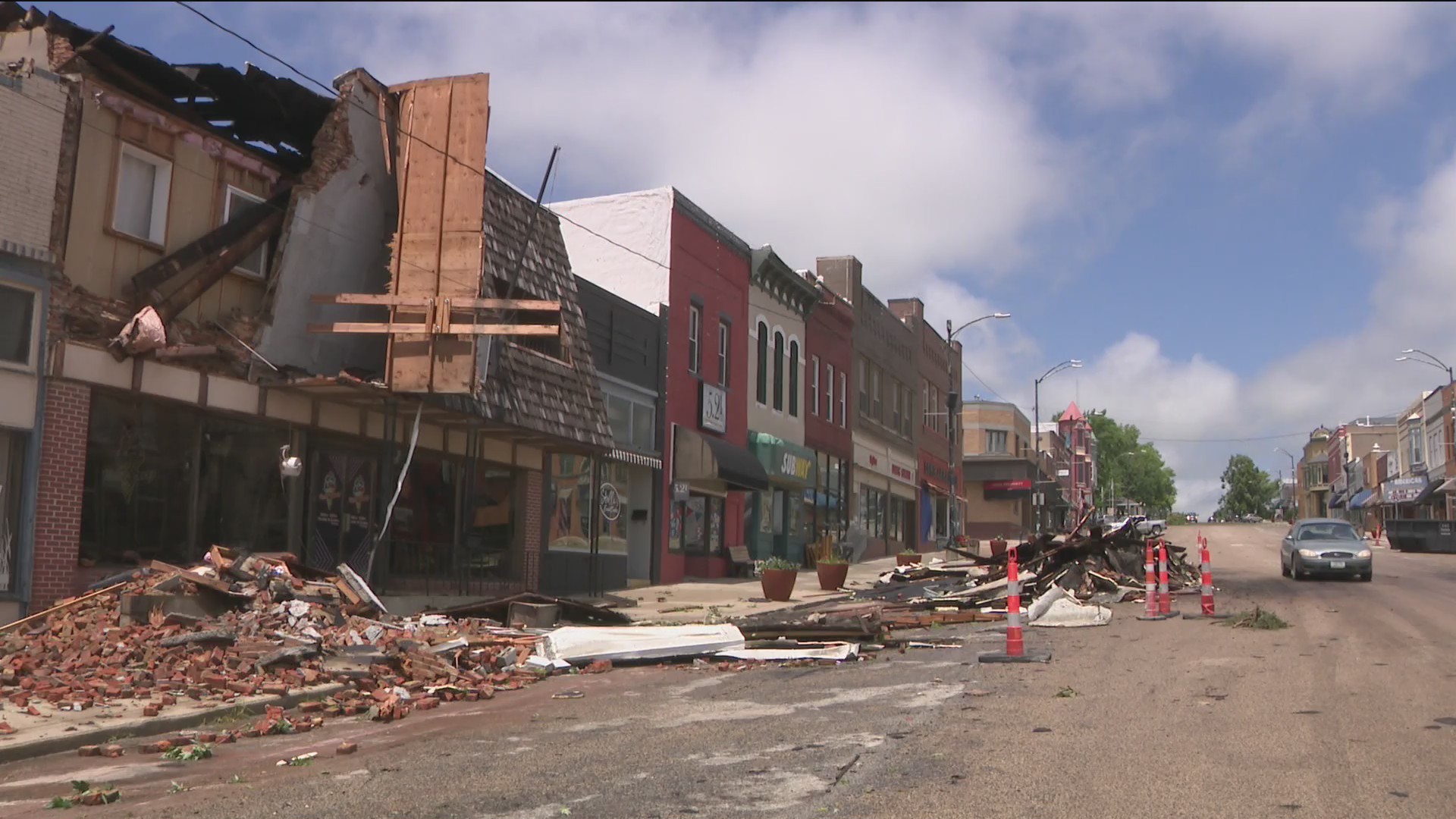 Corning ice cream shop closed indefinitely due to storm damage
