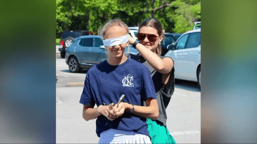 Mayo-Miles Foundation blindfold walk in Morehead City raises blindness ...