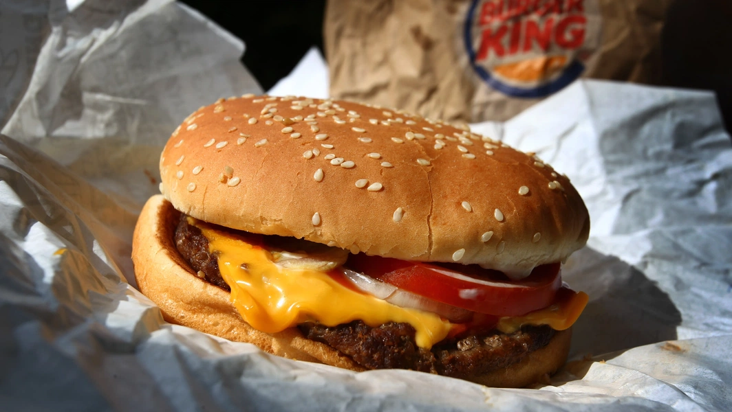 Customizing the perfect Burger King Whopper