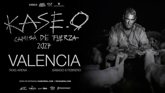 El rapero zaragozano KASE.O actuará el 6 de febrero en Roig Arena
