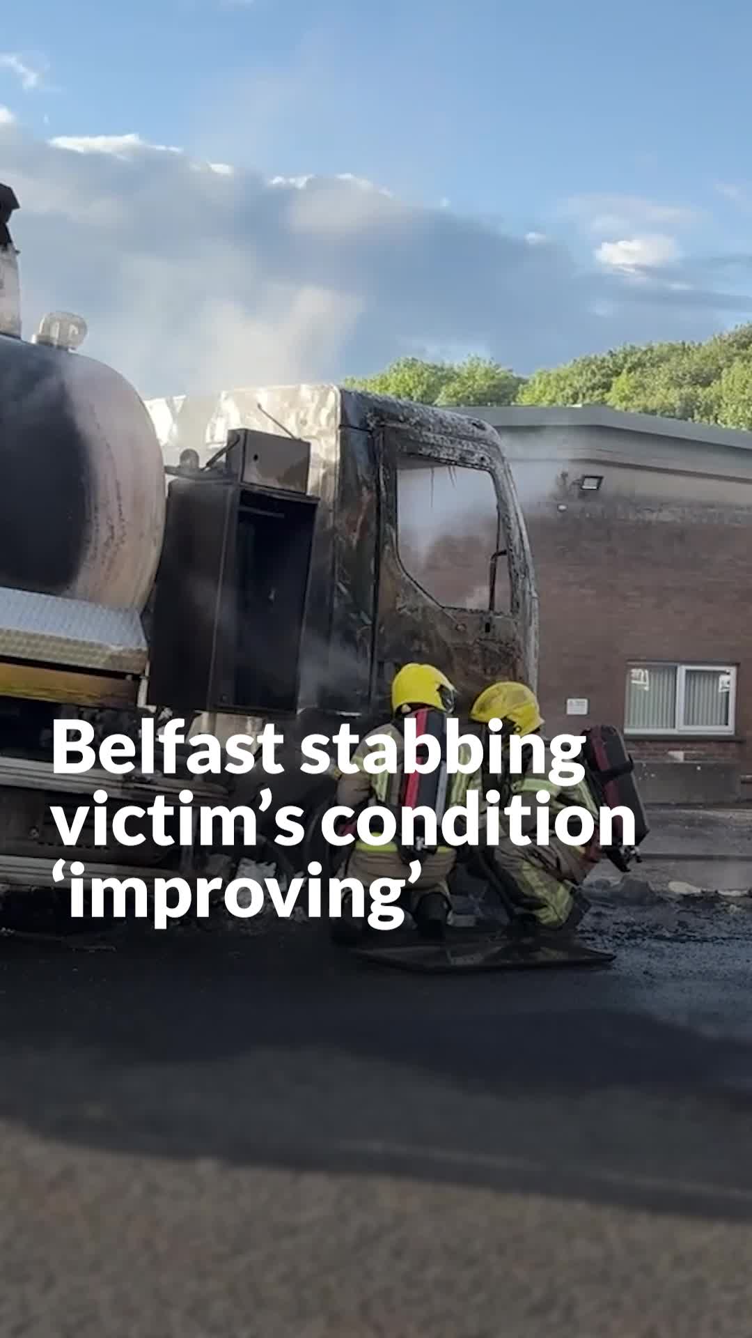 Belfast stabbing victim’s condition improving and he may soon come out ...