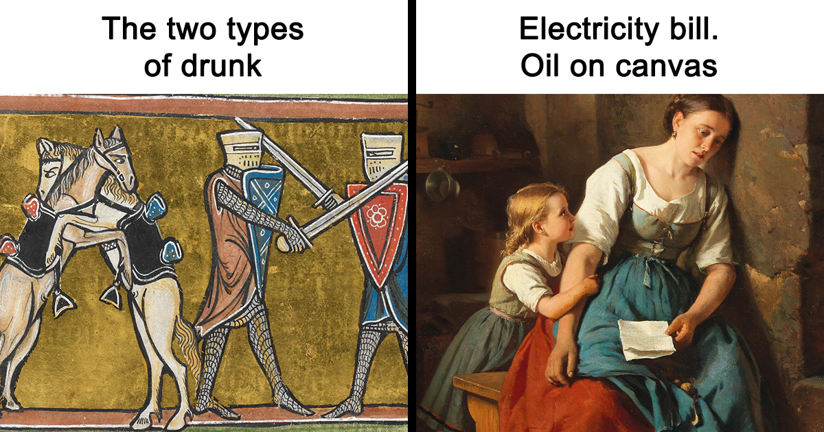 Timeless humor: 37 classical art memes reframing modern struggles