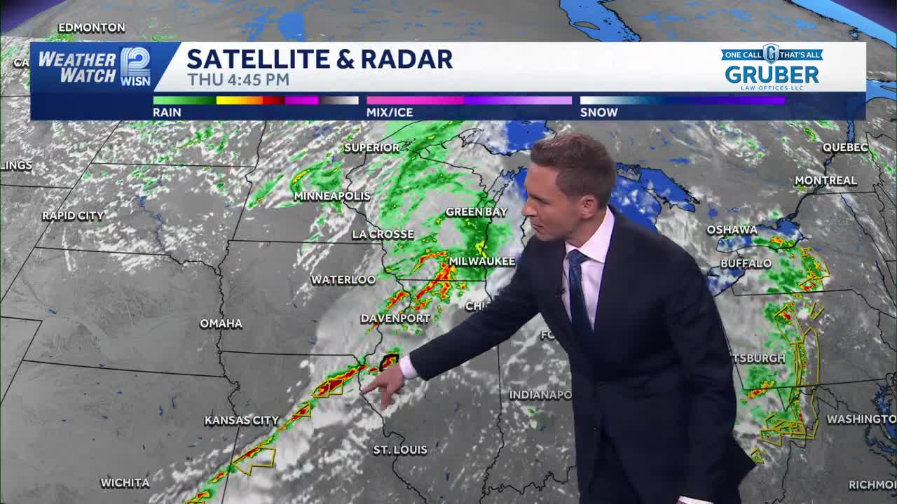 SE Wisconsin weather: Tracking heavy rain and severe storm threat