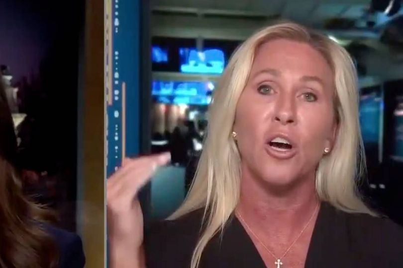 Marjorie Taylor Greene sides with Kaitlan Collins on Trump's inflation ...
