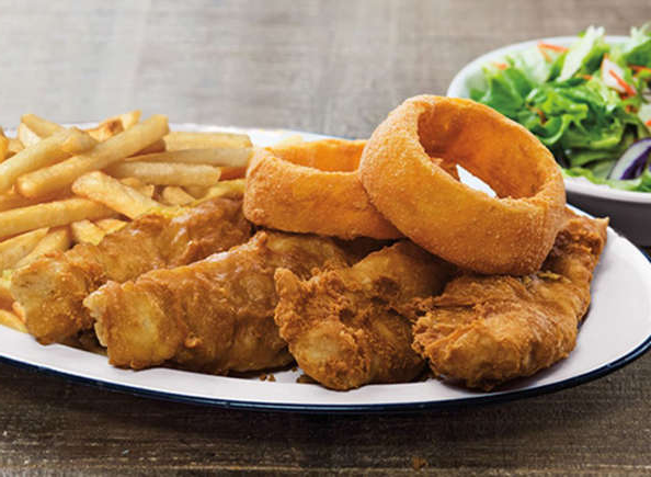 Chain restaurants serving unforgettable deep-fried fish and onion rings