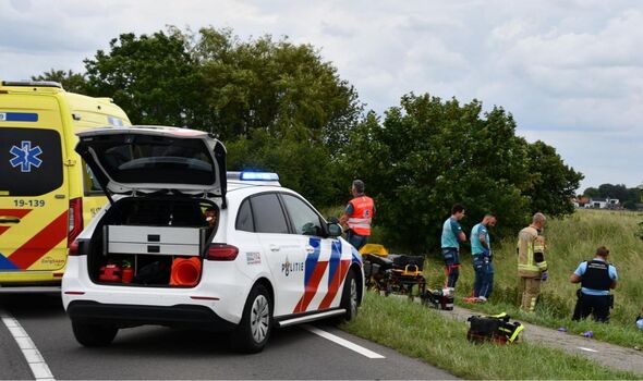 Horror car crash kills three children as police swarm scene of tragedy