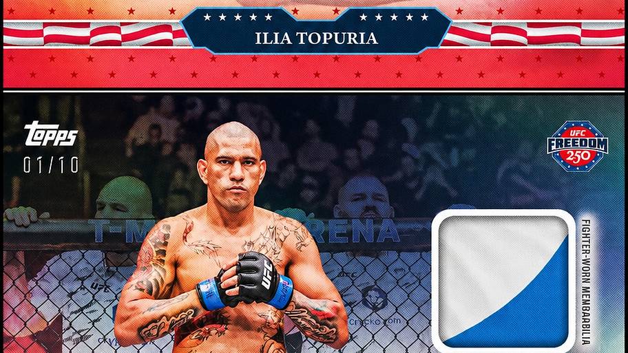 Topps created the most unique UFC card set ever for UFC Freedom 250