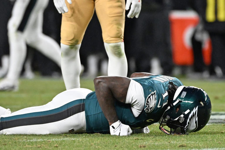 AJ Brown's parting message at Eagles facility raises eyebrows as Nick ...