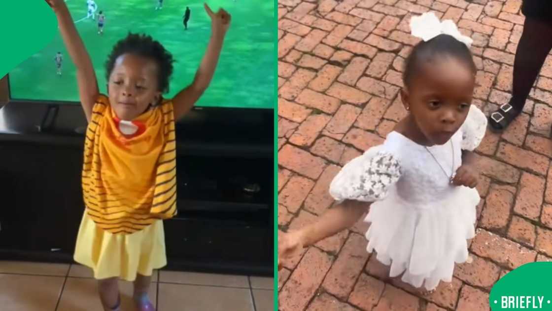 Child refuses Bafana Bafana jersey in favour of Kaizer Chiefs kit in ...