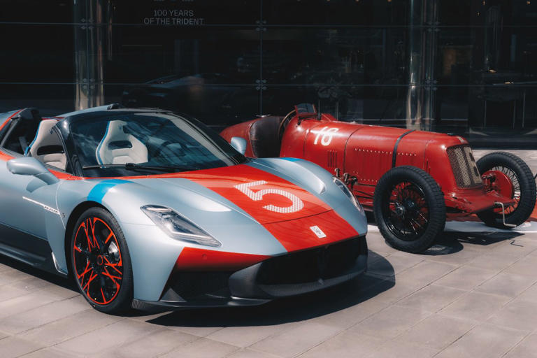 I 100 anni del Tridente con stile, svelata la Maserati MCPURA Cielo Tributo