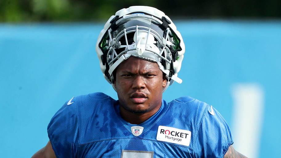 David Montgomery is still giving his flowers to the Detroit Lions