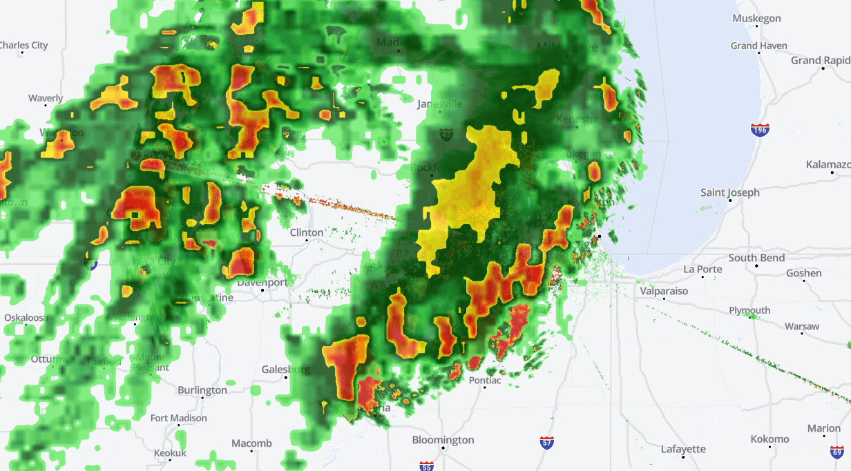 Live radar: Track storms as they move across the Chicago area