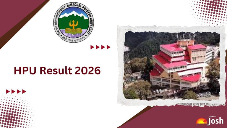 HPU result 2026 out: Download HPU UG and PG marksheet PDF at hpuniv.ac.in